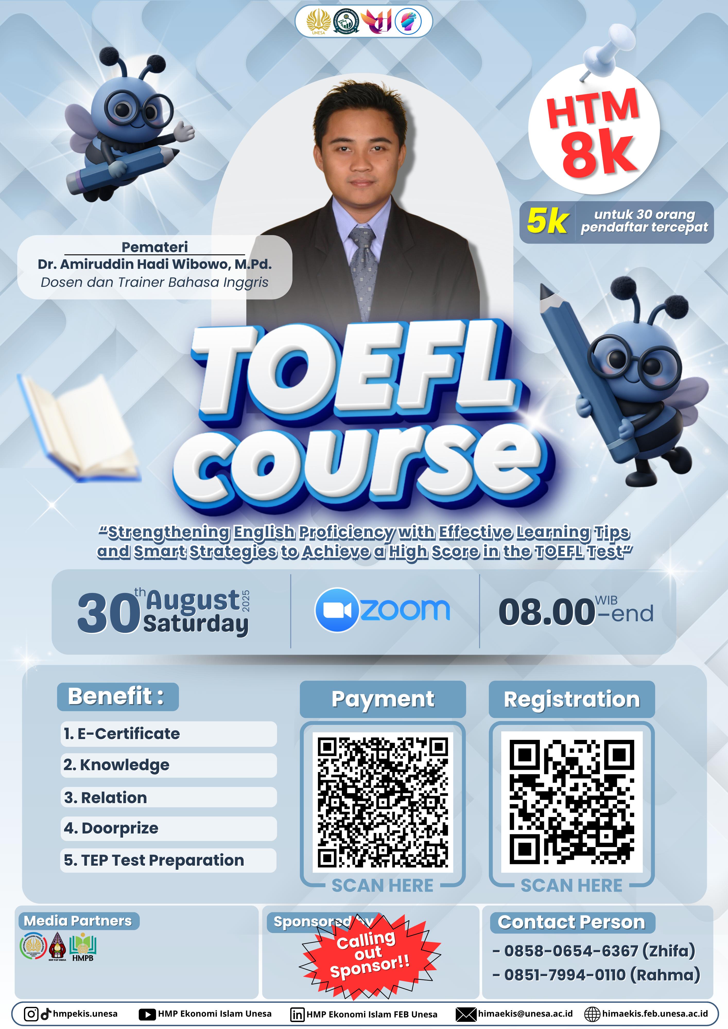 TOEFL COURSE