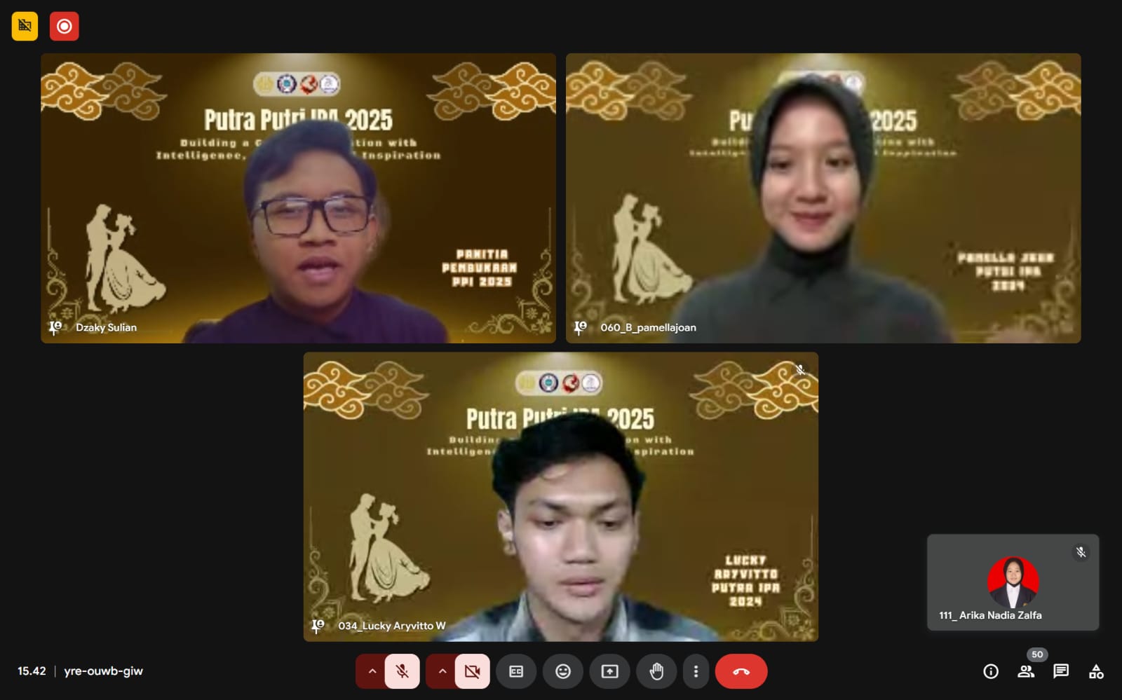 Mewujudkan Generasi Emas: Suksesnya Program Putra Putri IPA 2025 oleh HMP Pendidikan IPA