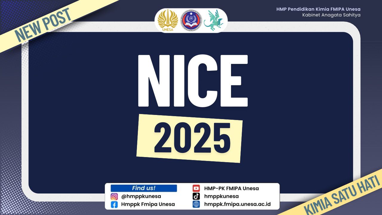 [HMP-PK FMIPA UNESA : 2025] National Infographic Chemistry Event (NICE) 2025