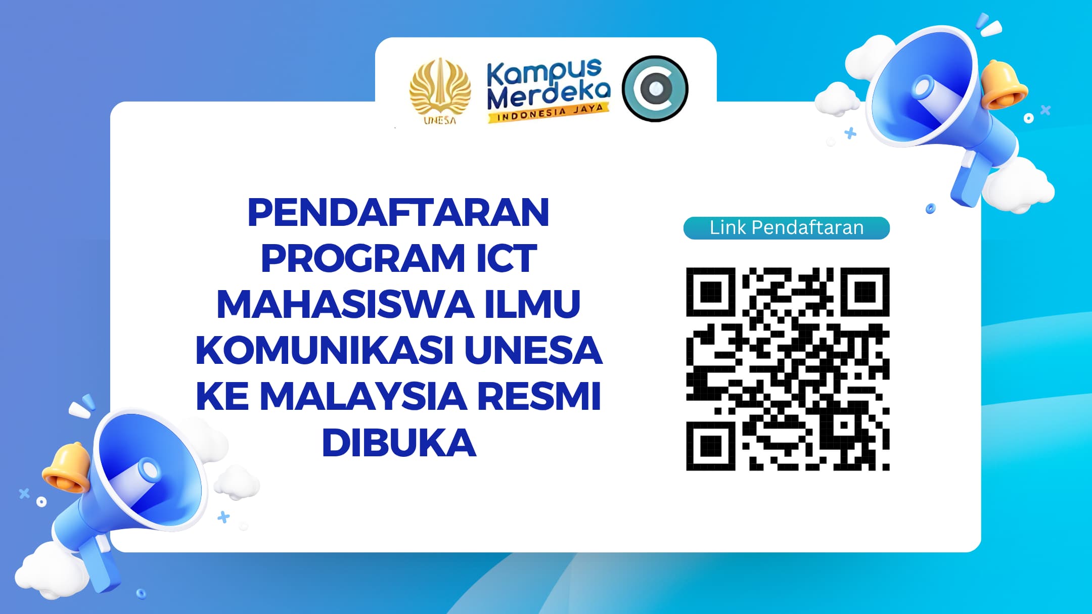Pendaftaran Program ICT Mahasiswa Ilmu Komunikasi Unesa ke Malaysia ...