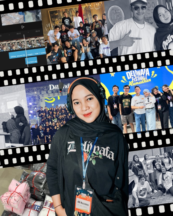 Mahasiswi Semester 6 Magang di CV Delva Digital, Bertemu Influencer dan ...