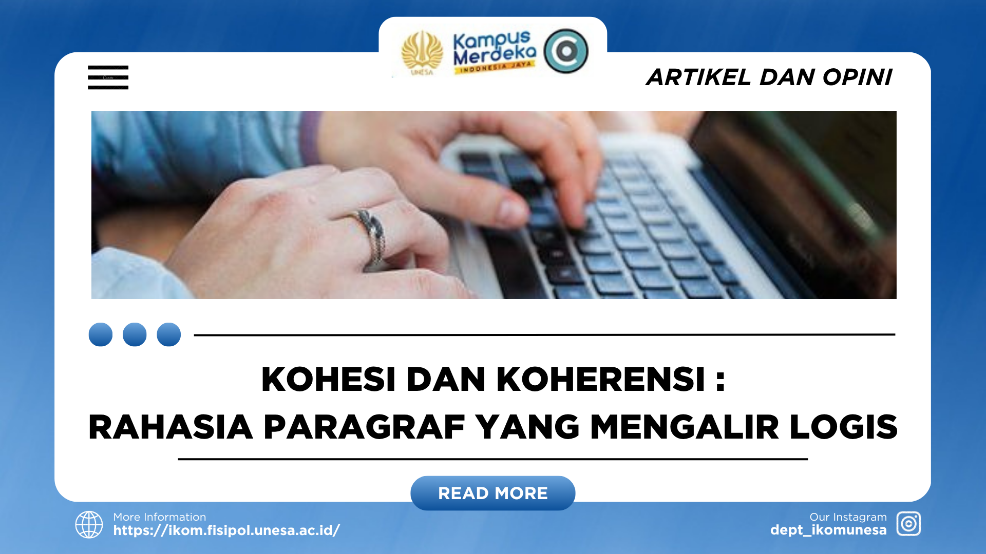 Kohesi dan Koherensi : Rahasia Paragraf Yang mengalir logis
