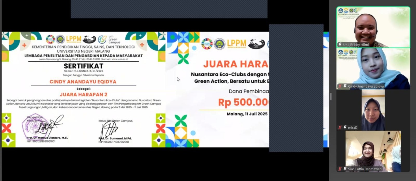 Mahasiswa Pendidikan IPS UNESA Raih Juara Harapan II dalam Ajang ...