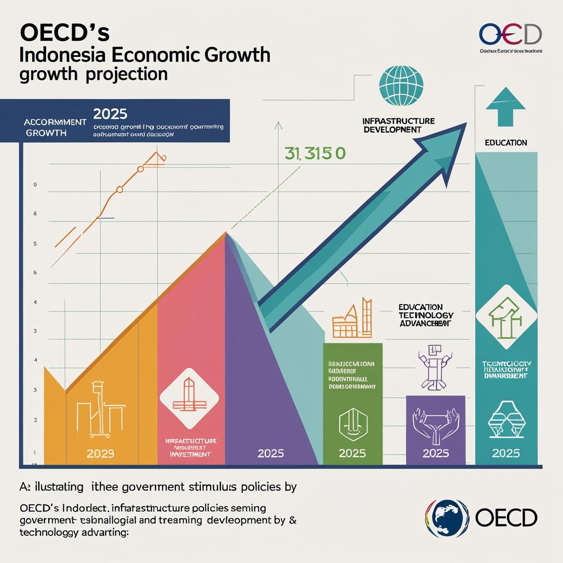 OECD Turunkan Proyeksi Pertumbuhan Ekonomi Indonesia 2025 Menjadi 4,7 Persen