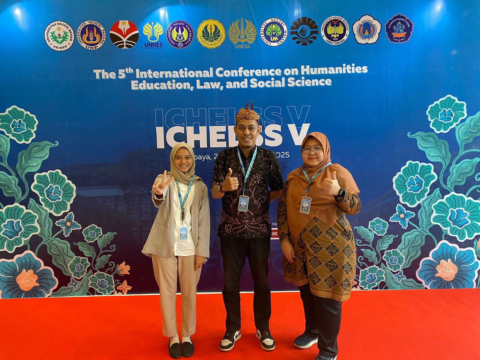 Delegasi Dosen Prodi Pendidikan Geografi UNESA menjadi Presenter ICHELSS V 2025: Dorong Inovasi ...