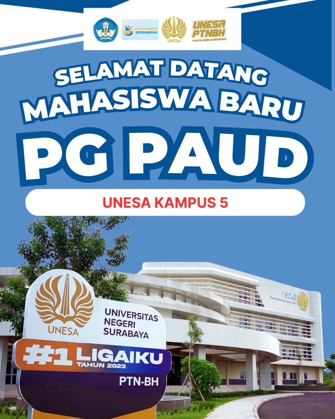 Pendataan Mahasiswa Baru Program Studi PG PAUD Kampus Unesa 5