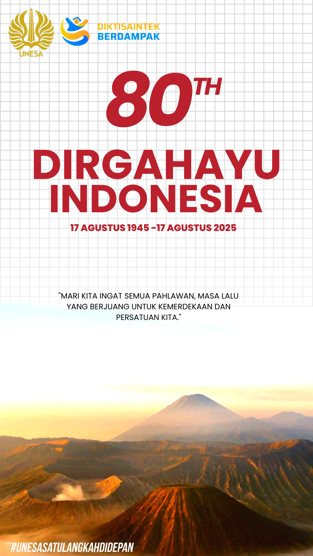 Peringatan Hari Kemerdekaan RI ke-80: Semangat Merdeka, Semangat ...