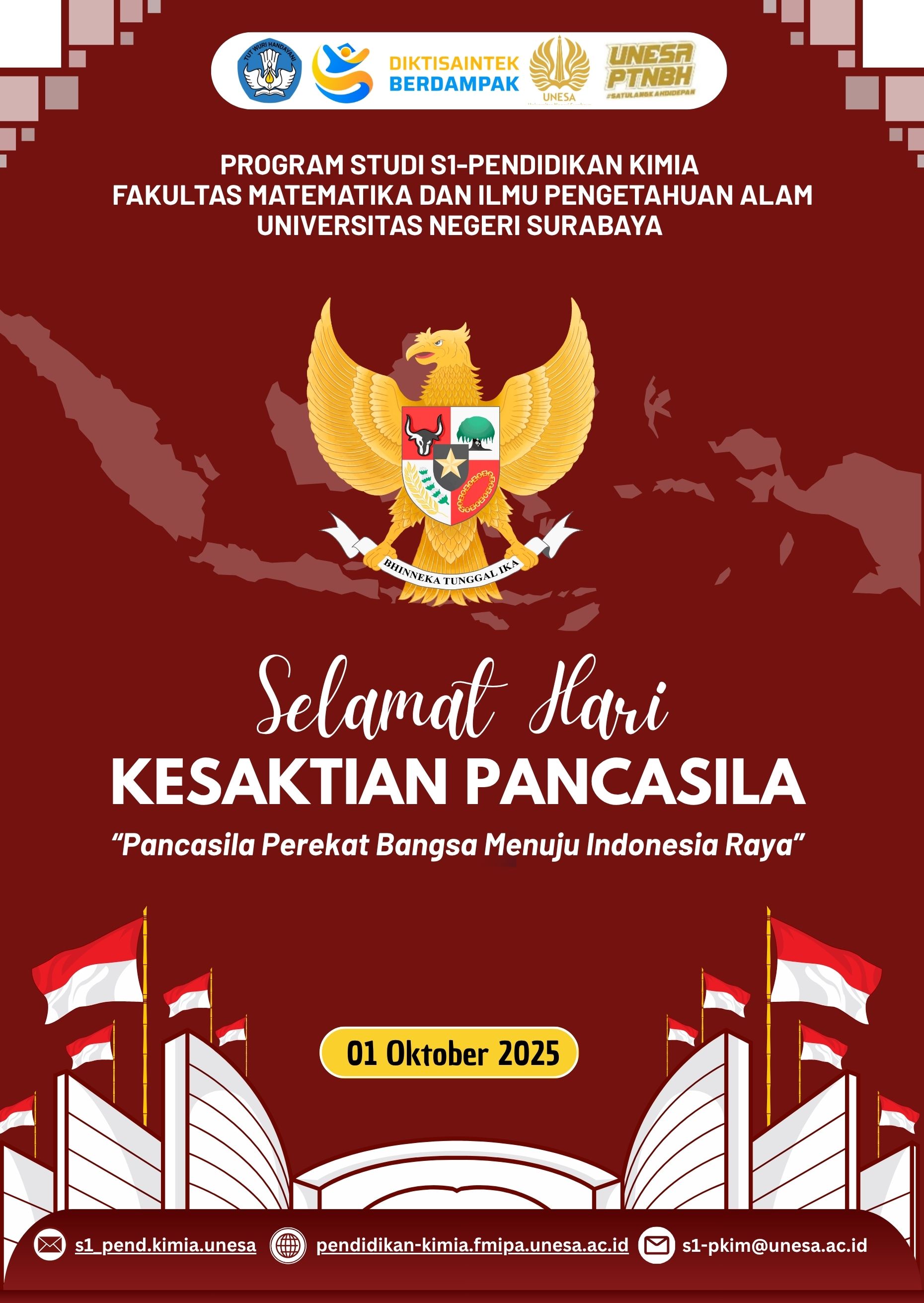 Pancasila Perekat Bangsa Menuju Indonesia Raya: Tema Hari Kesaktian Pancasila 2025 dan Maknanya
