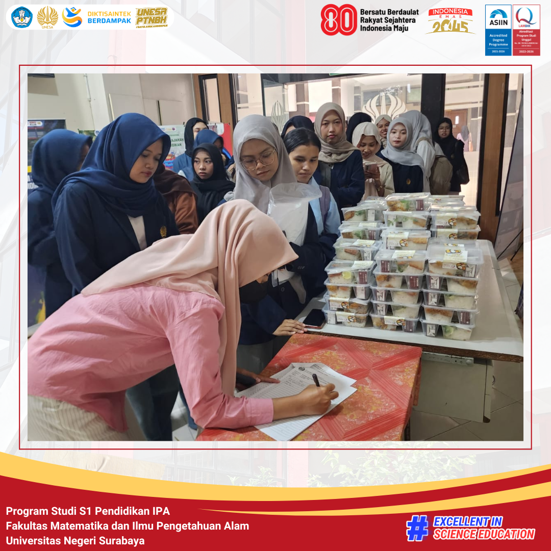 UNESA Hidupkan Semangat Mahasiswa Pendidikan IPA dalam Pekan UAS Gasal ...