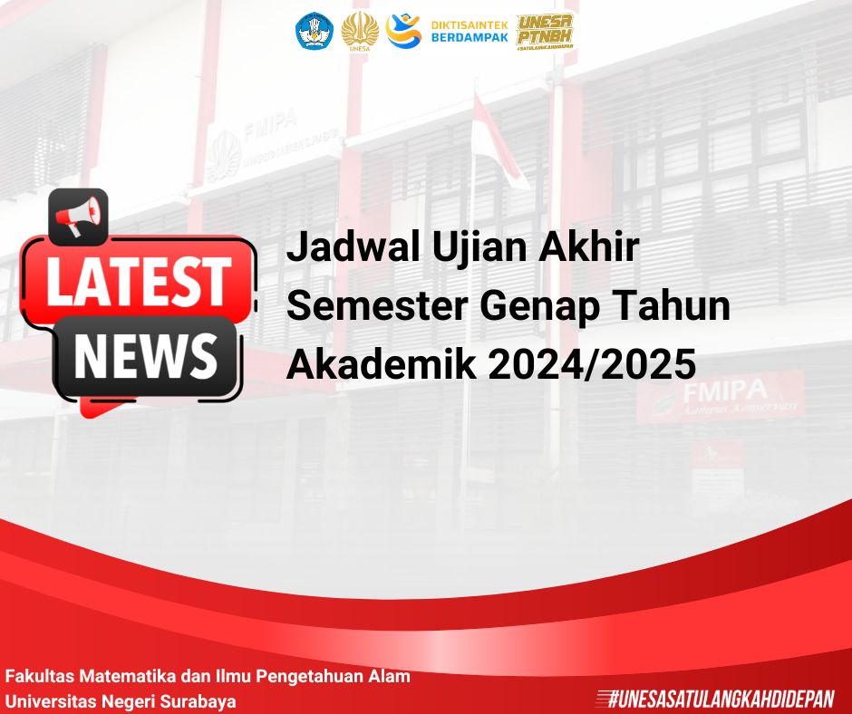 Jadwal Ujian Akhir Semester Genap Tahun Akademik 2024/2025