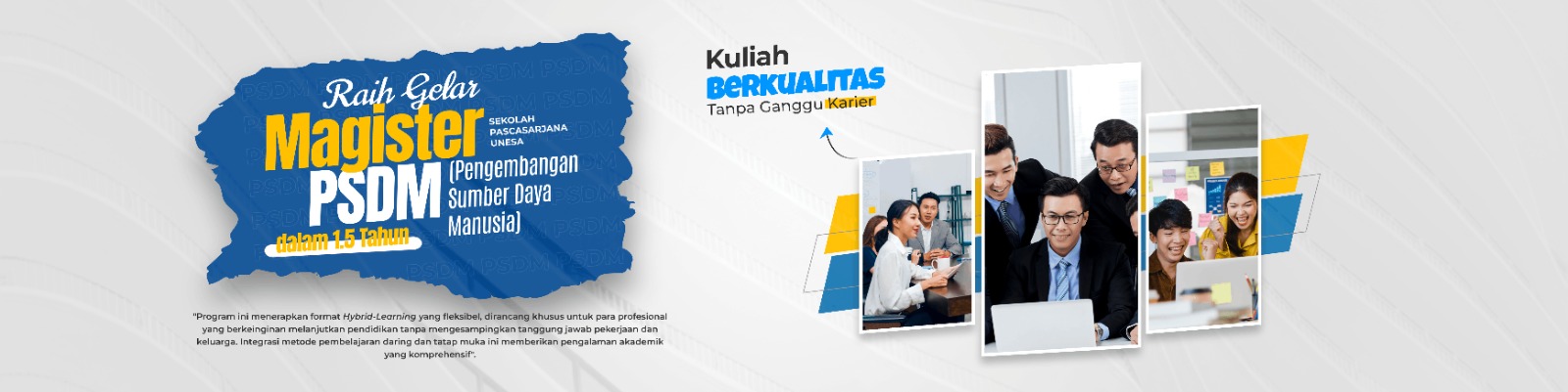 S2 PSDM | Sekolah Pascasarjana UNESA