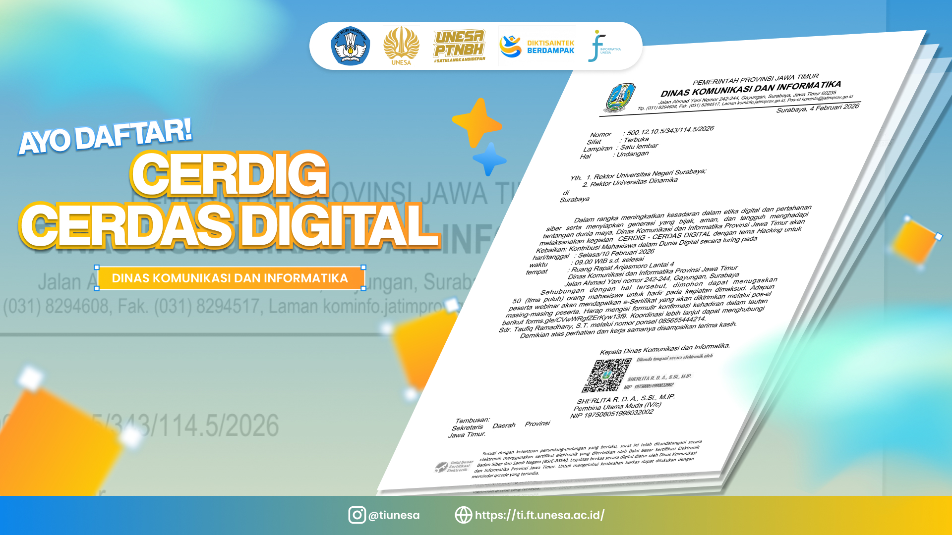 CERDAS DIGITAL - Hacking untuk Kebaikan: Kontribusi Mahasiswa dalam ...