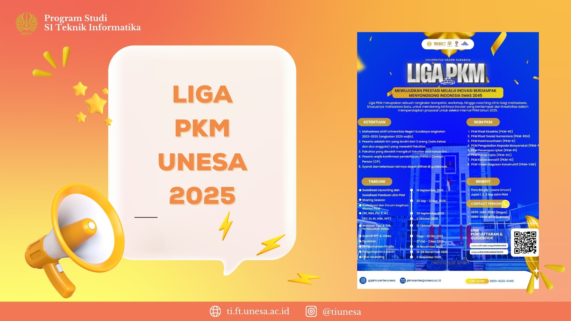 Liga PKM 2025: Awal Perjalanan Menuju PIMNAS