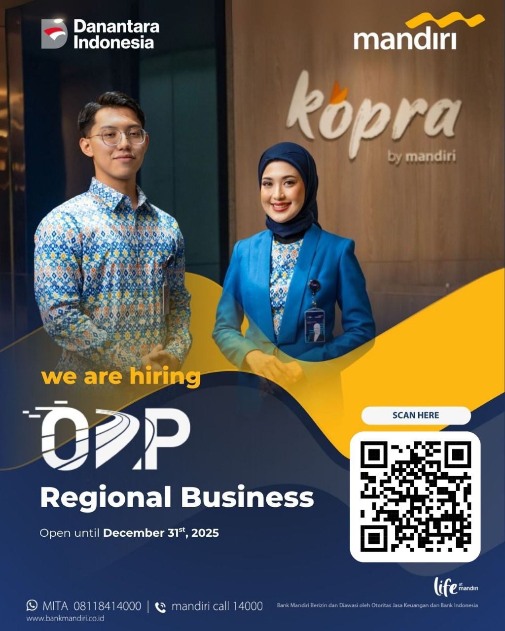 SOSIALISASI DAN HIRING KAMPUS BANK MANDIRI 2025