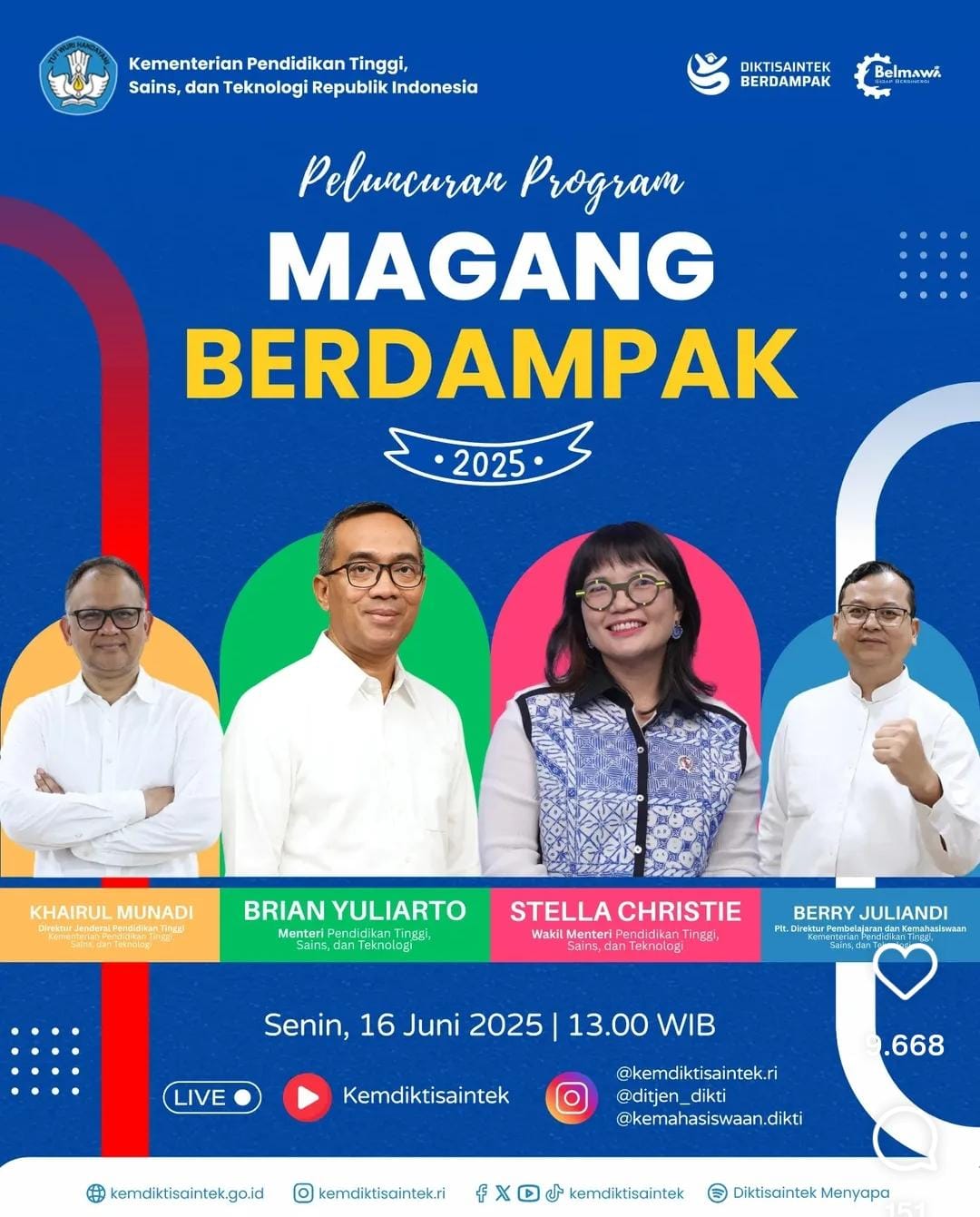 PELUNCURAN PROGRAM MAGANG BERDAMPAK