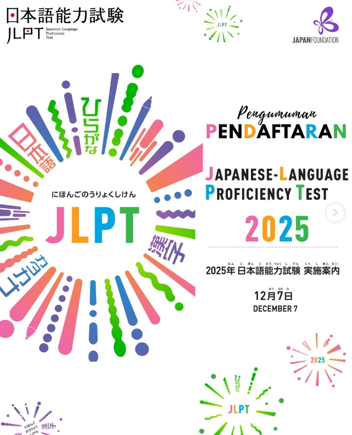Pendaftaran JLPT Desember 2025