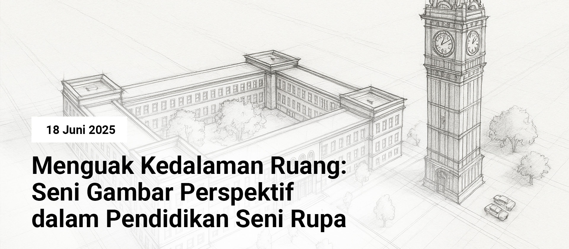 Menguak Kedalaman Ruang: Seni Gambar Perspektif dalam Pendidikan Seni Rupa
