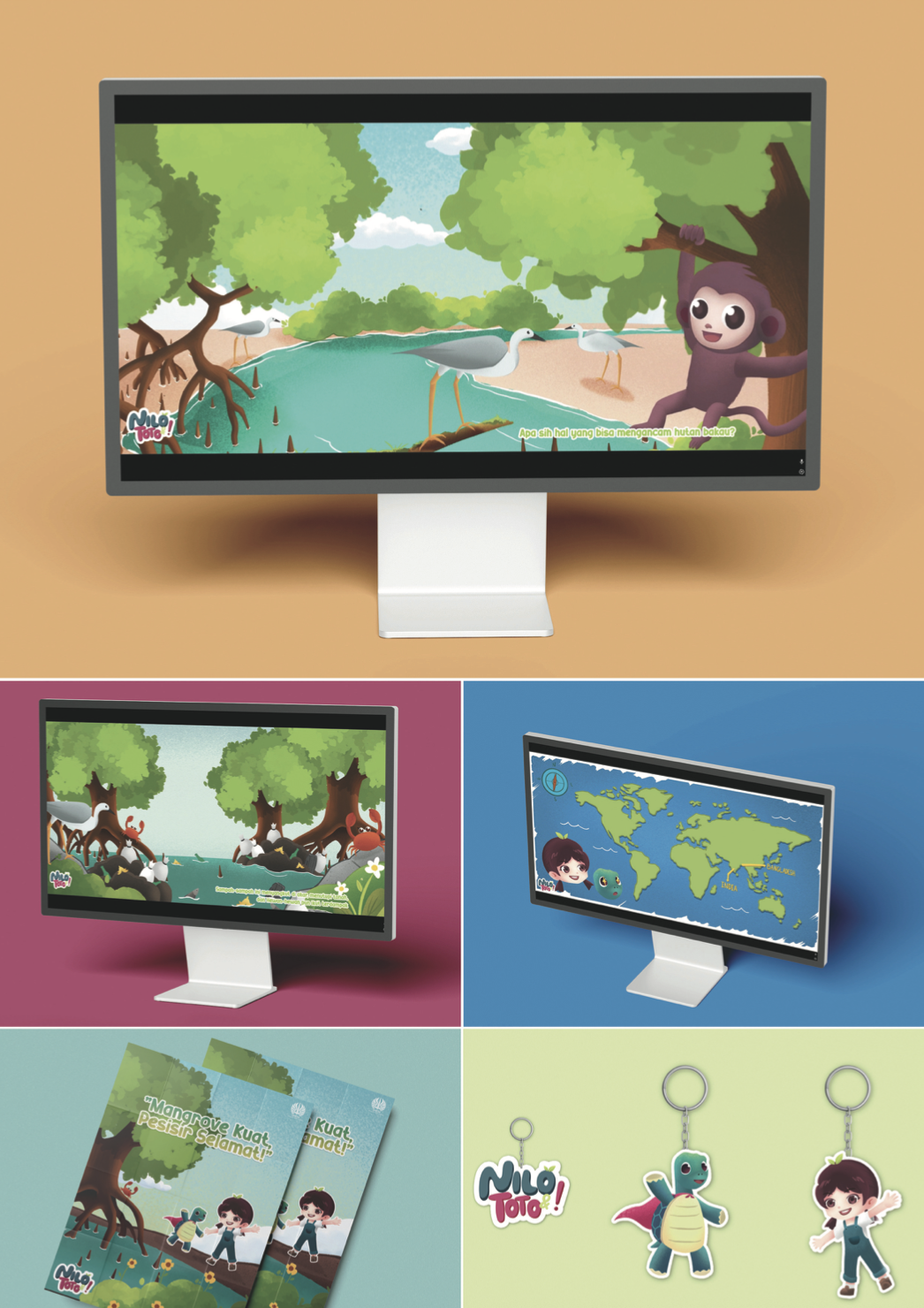 Desain Animasi 2D sebagai Media Edukasi Kesadaran Lingkungan di Hutan ...