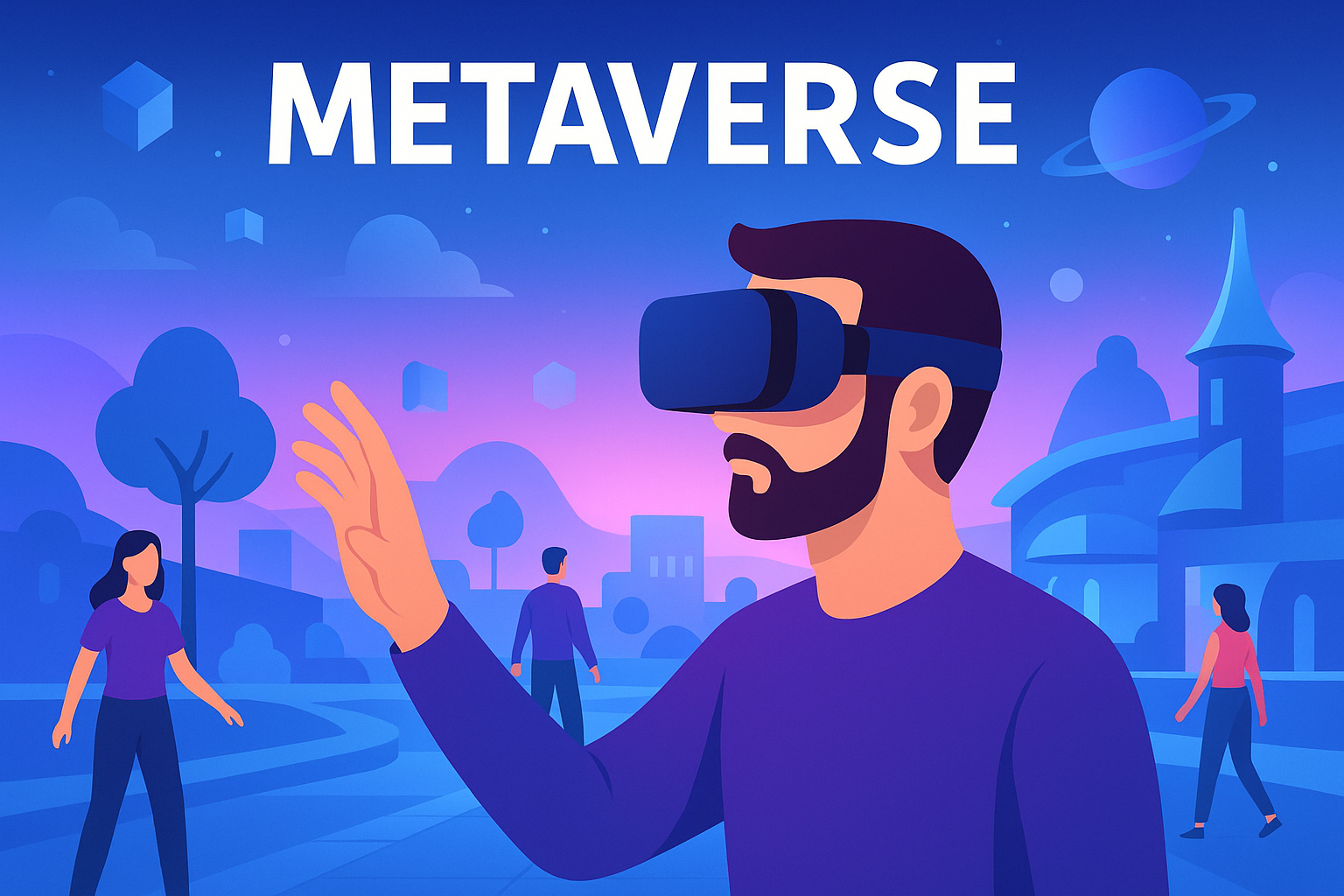 Apa Itu Metaverse? Pengertian, Teknologi, dan Contoh Penerapannya di ...