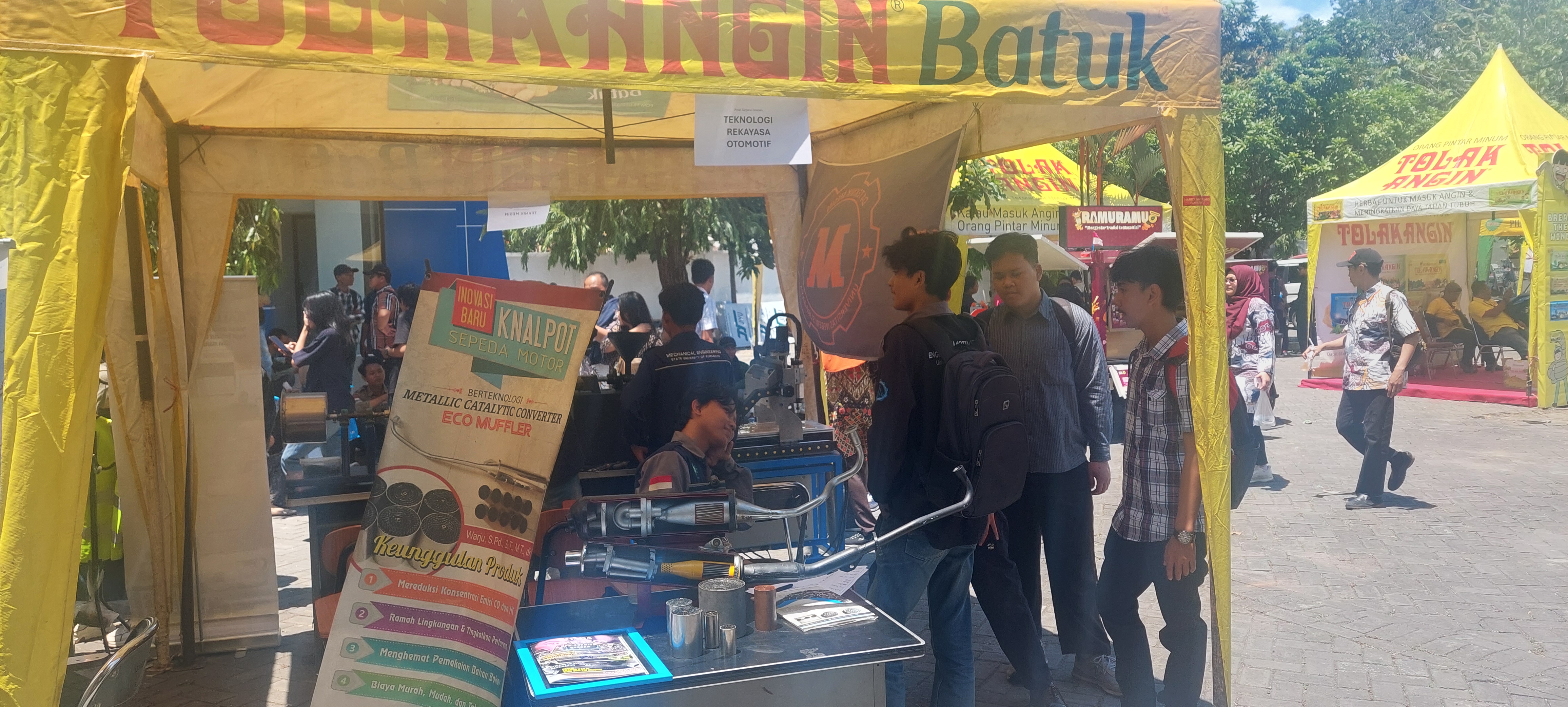 Program Studi D4 Teknologi Rekayasa Otomotif di Kegiatan Expo Fakultas ...